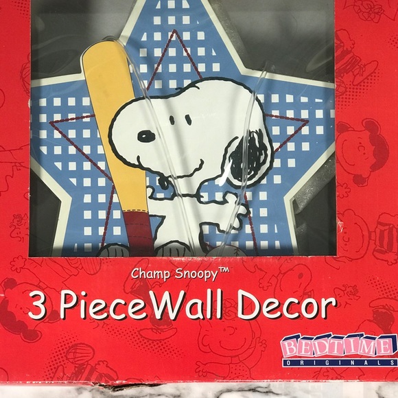 Peanuts | Wall Decor | Vintage Peanuts Snoopy Wall Decor | Poshmark